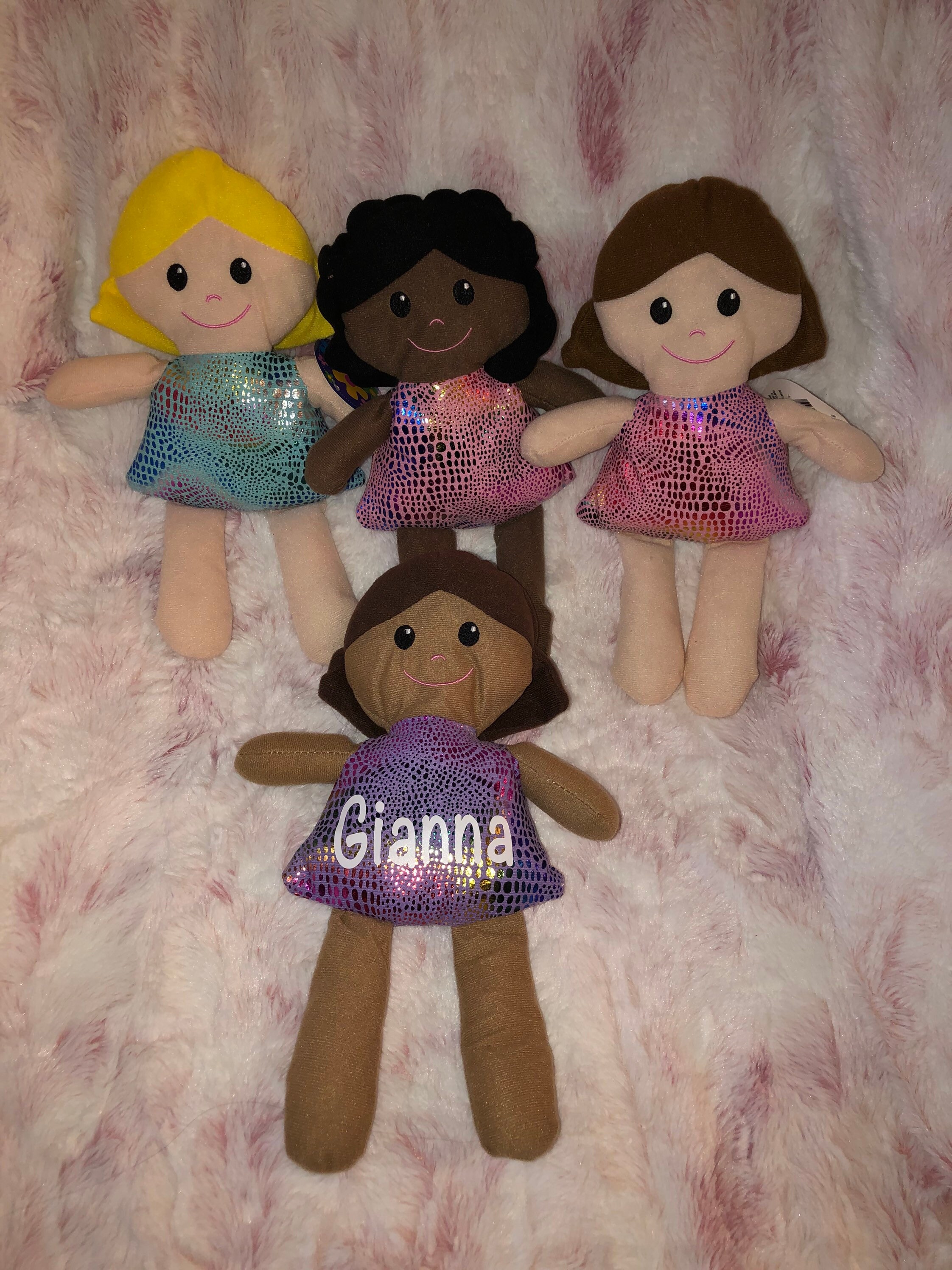 Personalized Ragdoll girls plush toy | Etsy