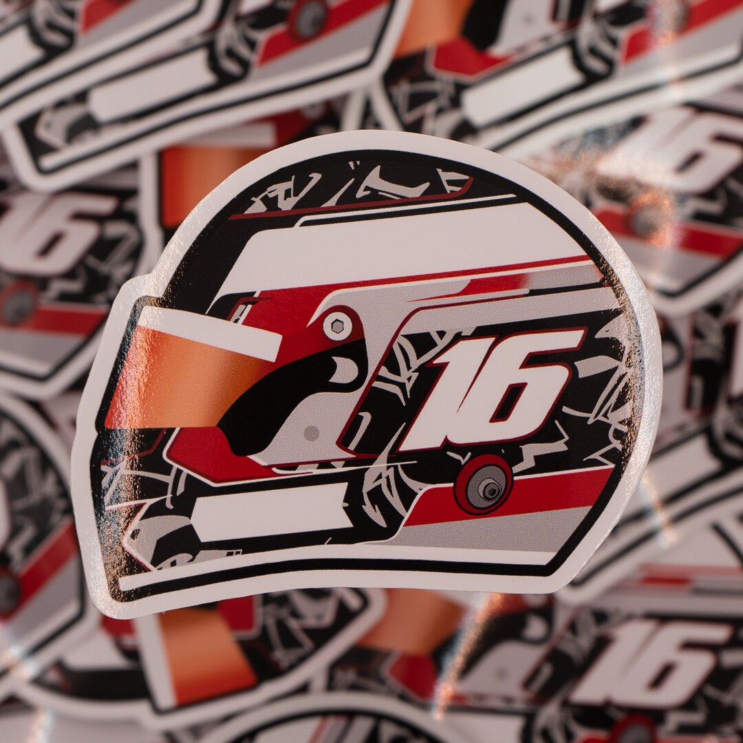 Charles Leclerc F1 2021 Formula 1 Helmet Waterproof Sticker - Etsy