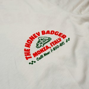 The Honey Badger Pizza - Monza, Italy T-shirt / Daniel Ricciardo ...