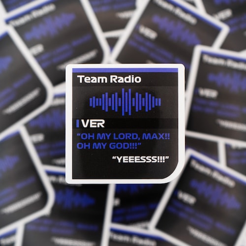 Team Radio Message F1 Formula 1 Red Color Waterproof Laptop - Etsy