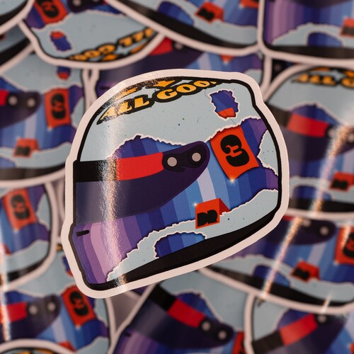Max Verstappen F1 2021 Formula 1 Helmet Waterproof Sticker - Etsy
