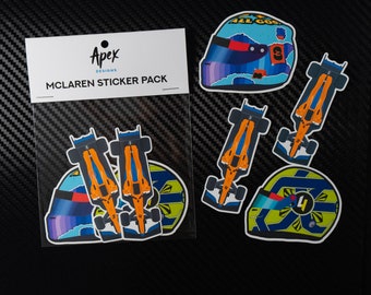 Mclaren Sticker | Etsy