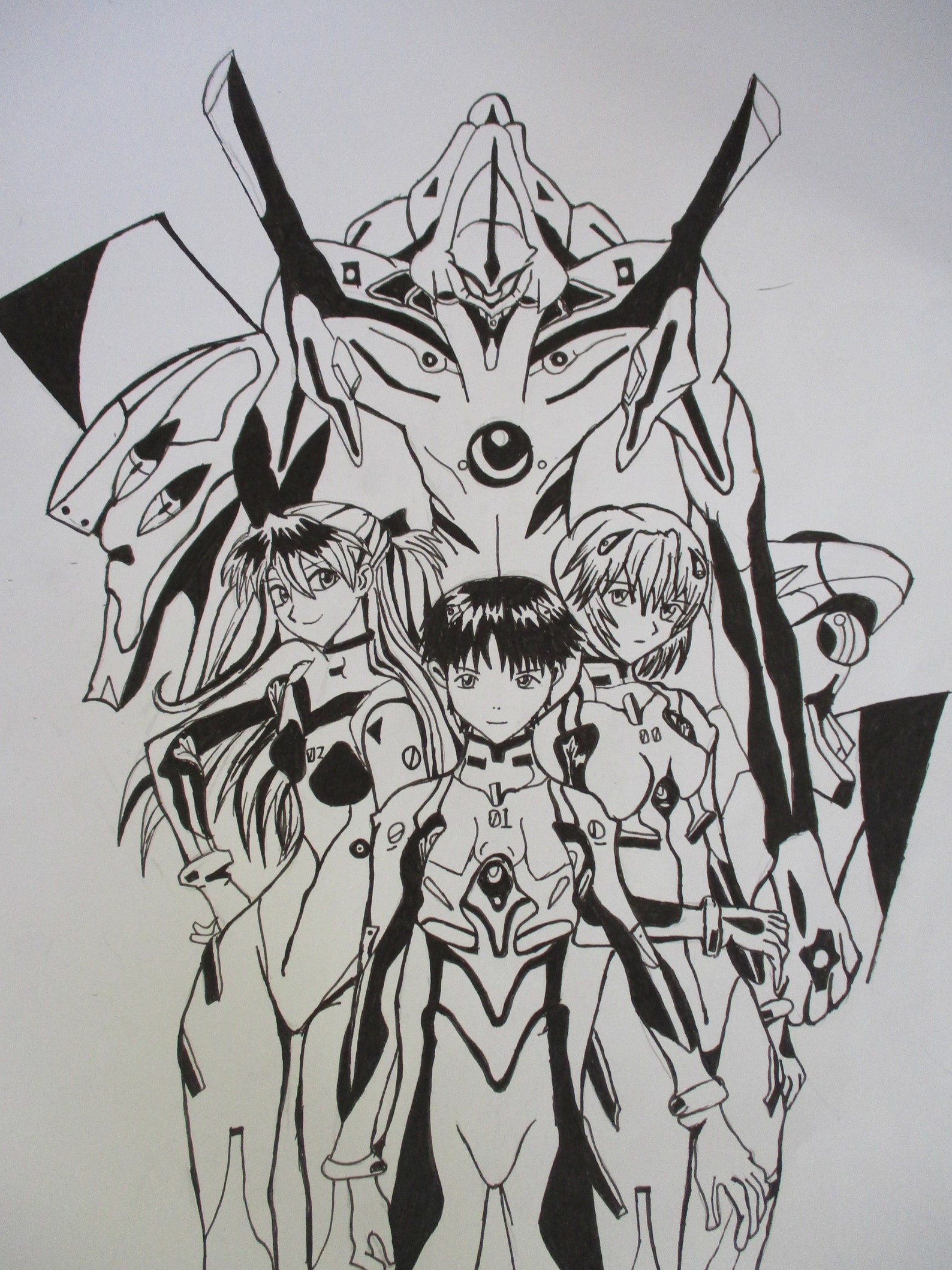 Neon genesis Evangelion Art Print | Etsy