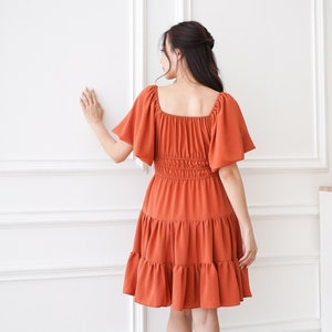 Chloe Tiered Ruffle Dress Sewing Pattern - Etsy