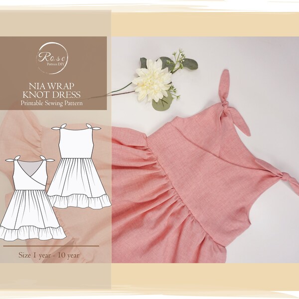 Knot Dress Pattern - Etsy