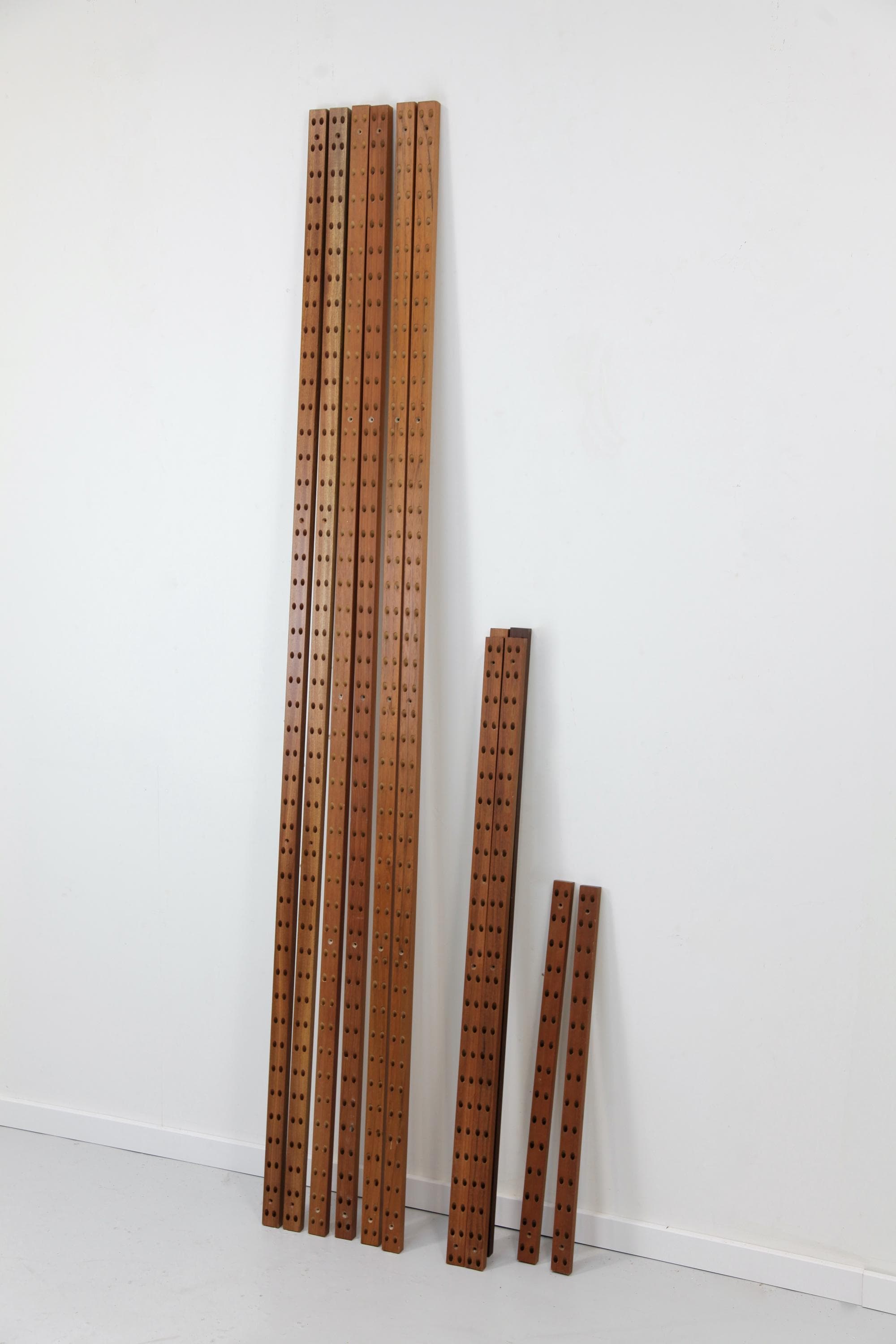 Wall Rails for Cado System by Poul Cadovius | Shelving System | Danish ...