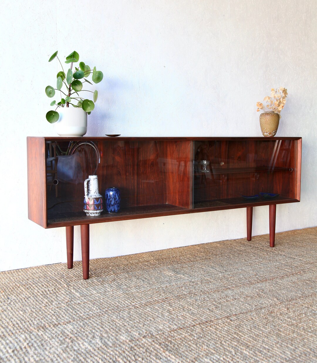 Rosewood Sideboard by Skovby Mobelfabrik Midcentury Danish - Etsy