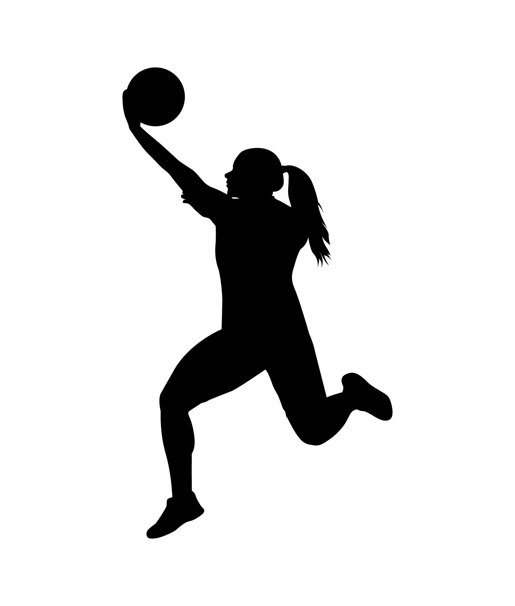 Basketball Girls Svg Bundle, Basketball Girl Svg Clipart, Digital ...