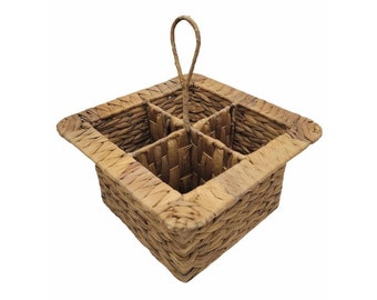 Wicker Utensil Caddy - Etsy