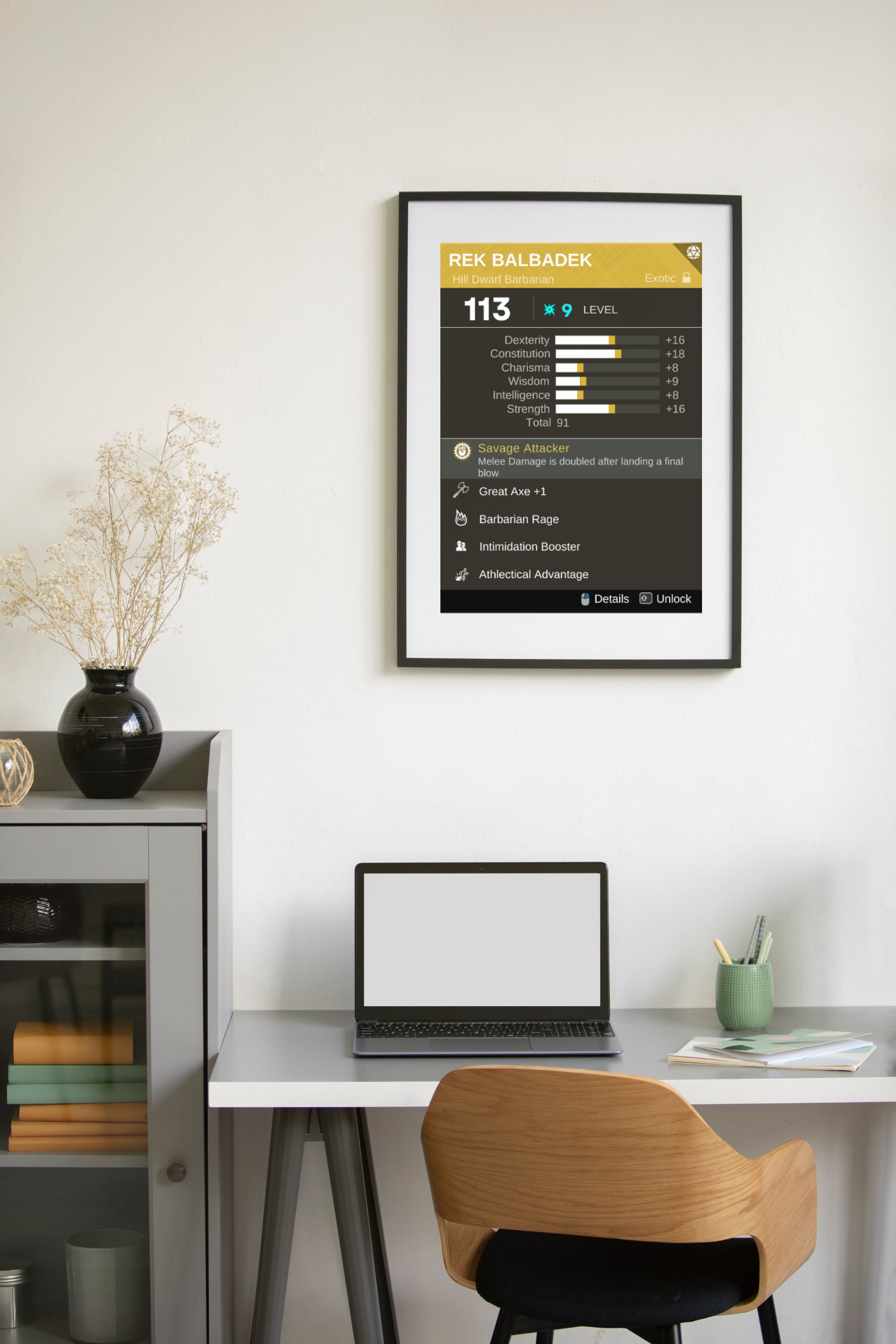 Destiny 2 Custom Exotic Digital Print Gamer Tag D&D - Etsy