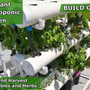 Hydroponic Garden Build Guide/technical Package | Ebook - Etsy