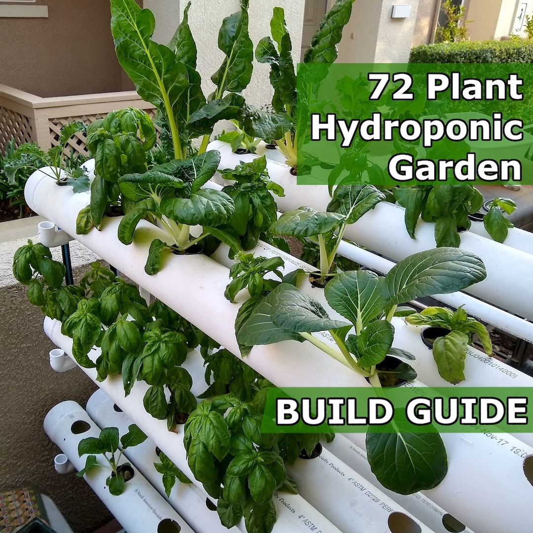Hydroponic Garden Build Guide/technical Package | Ebook - Etsy