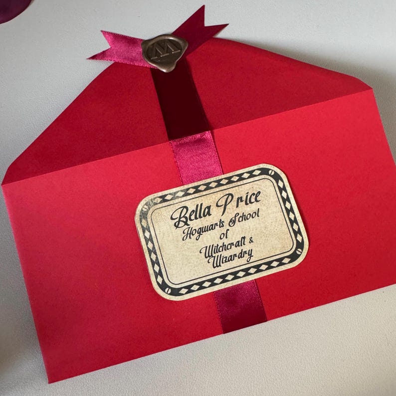 Personalised Wizard Angry Howler Letter | HP | Potter Inspired | Harry ...