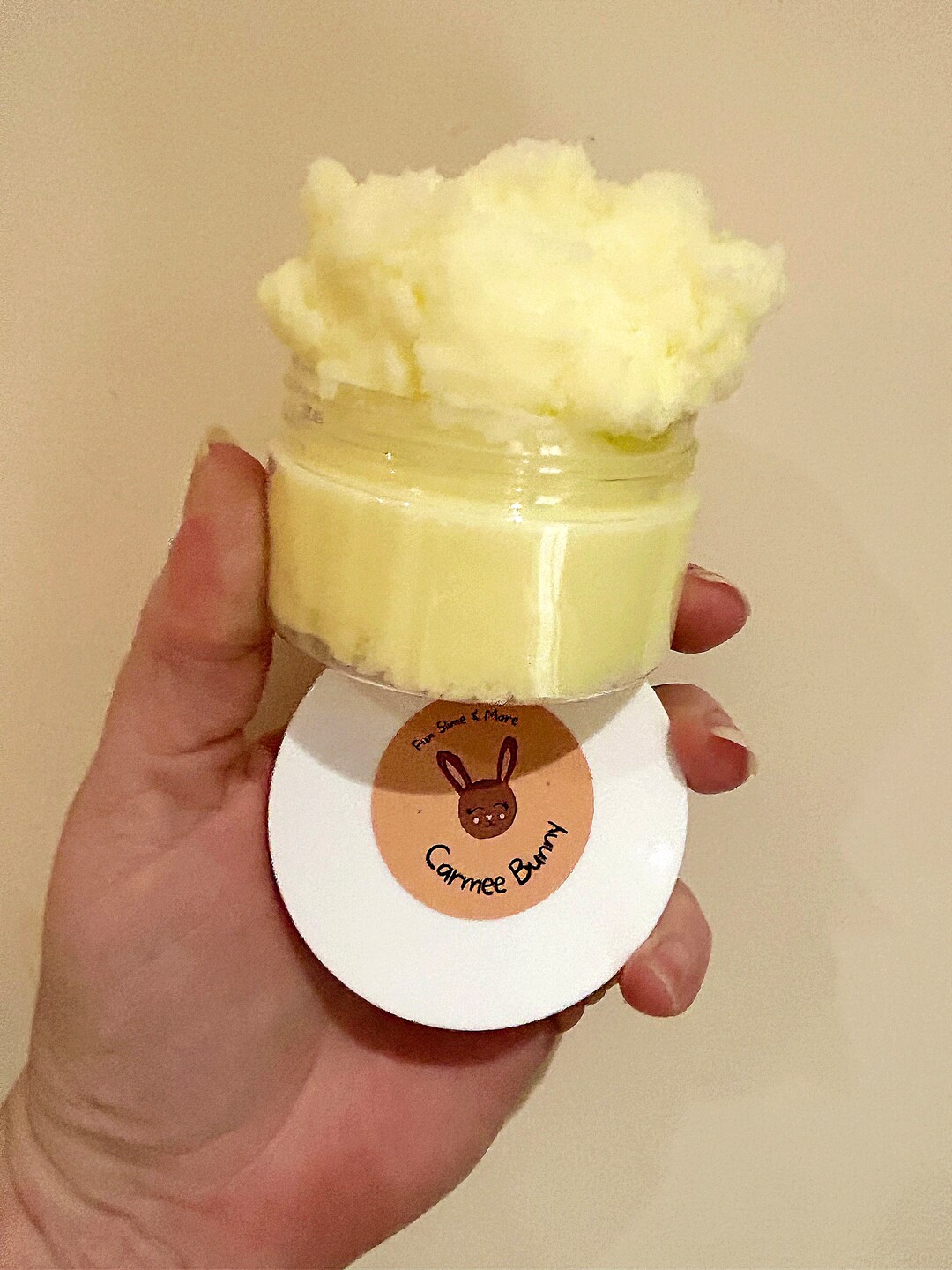 Lemon Drop Cloud Slime With Lemon Slice Shaped Foam Clay Add-on Diy ...