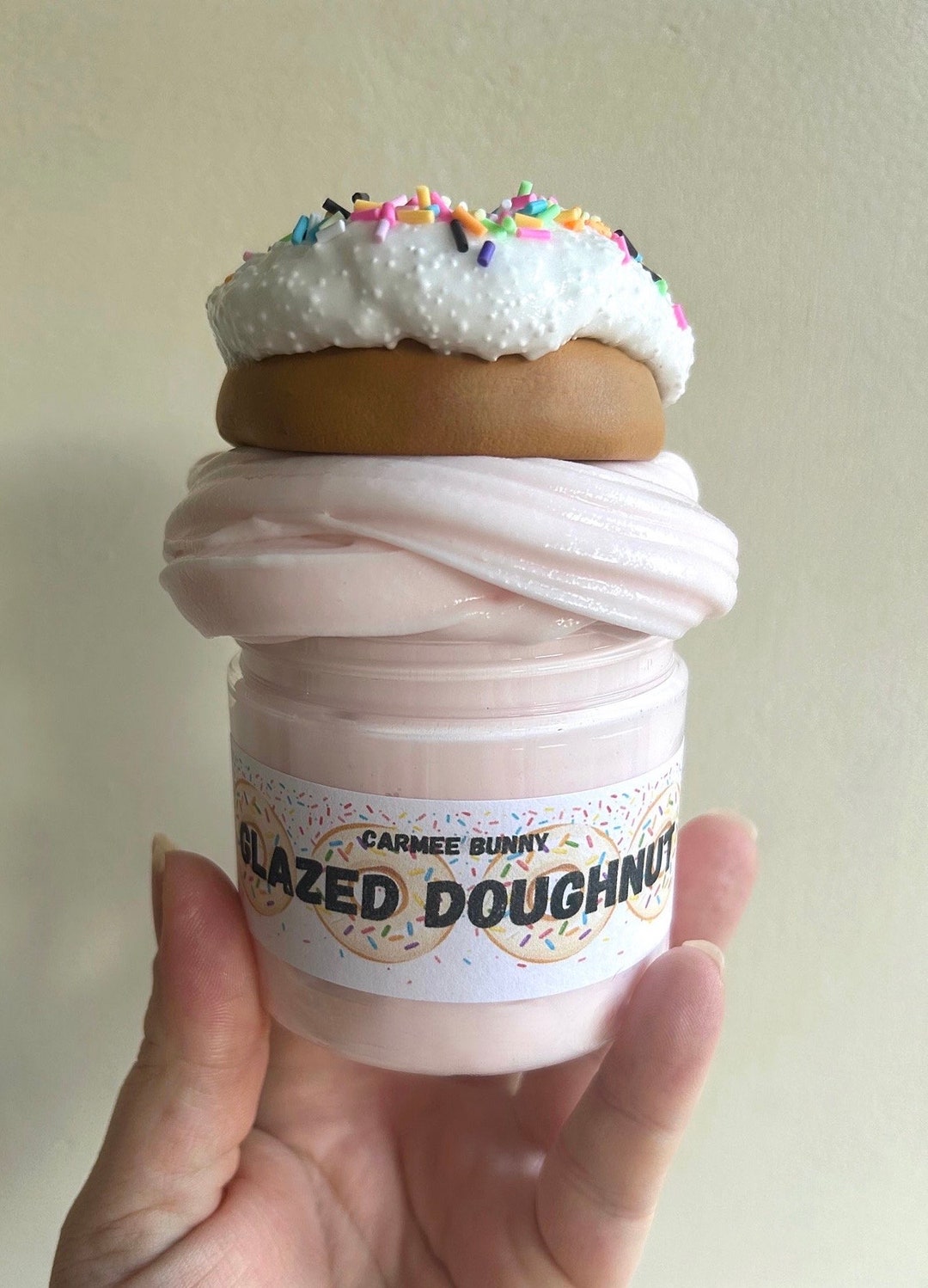 Glazed Doughnut DIY Slime. Glossy Slime, Clay Add On, Slime Kit, Slime ...