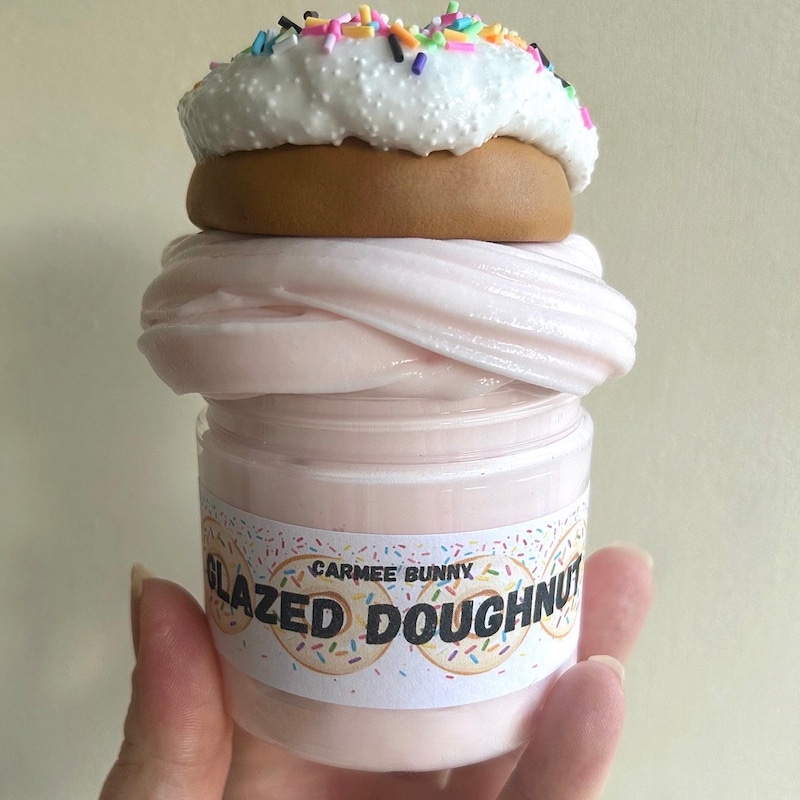 Clay Donut for Slime - Etsy UK