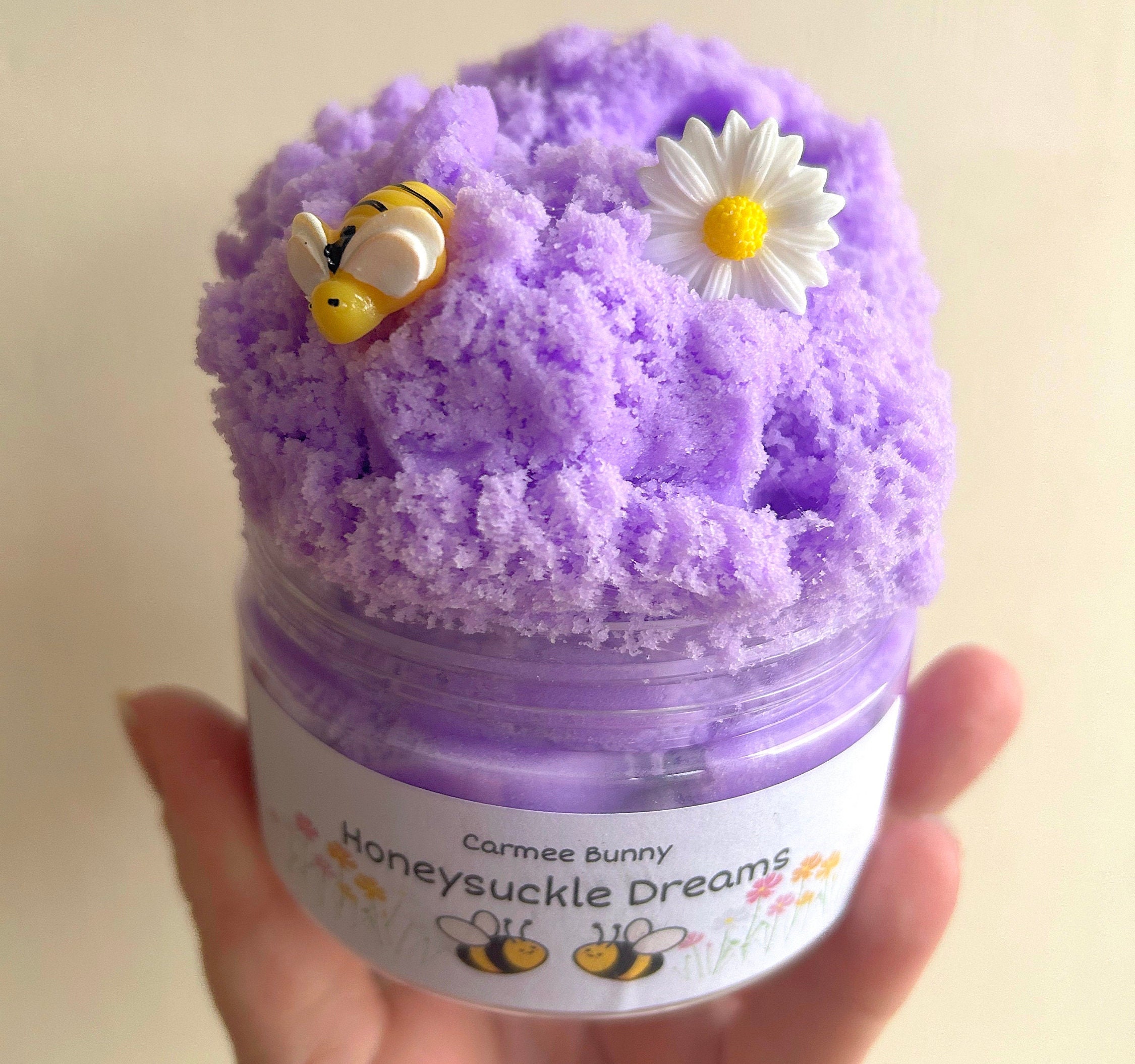 Honeysuckle Dreams Purple Cloud Slime Fluffy Slime - Etsy