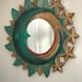 Stunning Sun & Moon Mirrors. Fair Trade. Hand Carved, Hand Painted ...