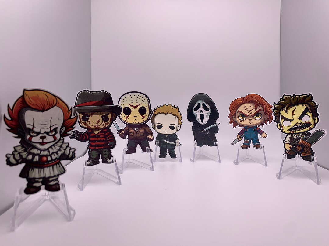 Classic Horror Killer Stickers - Etsy