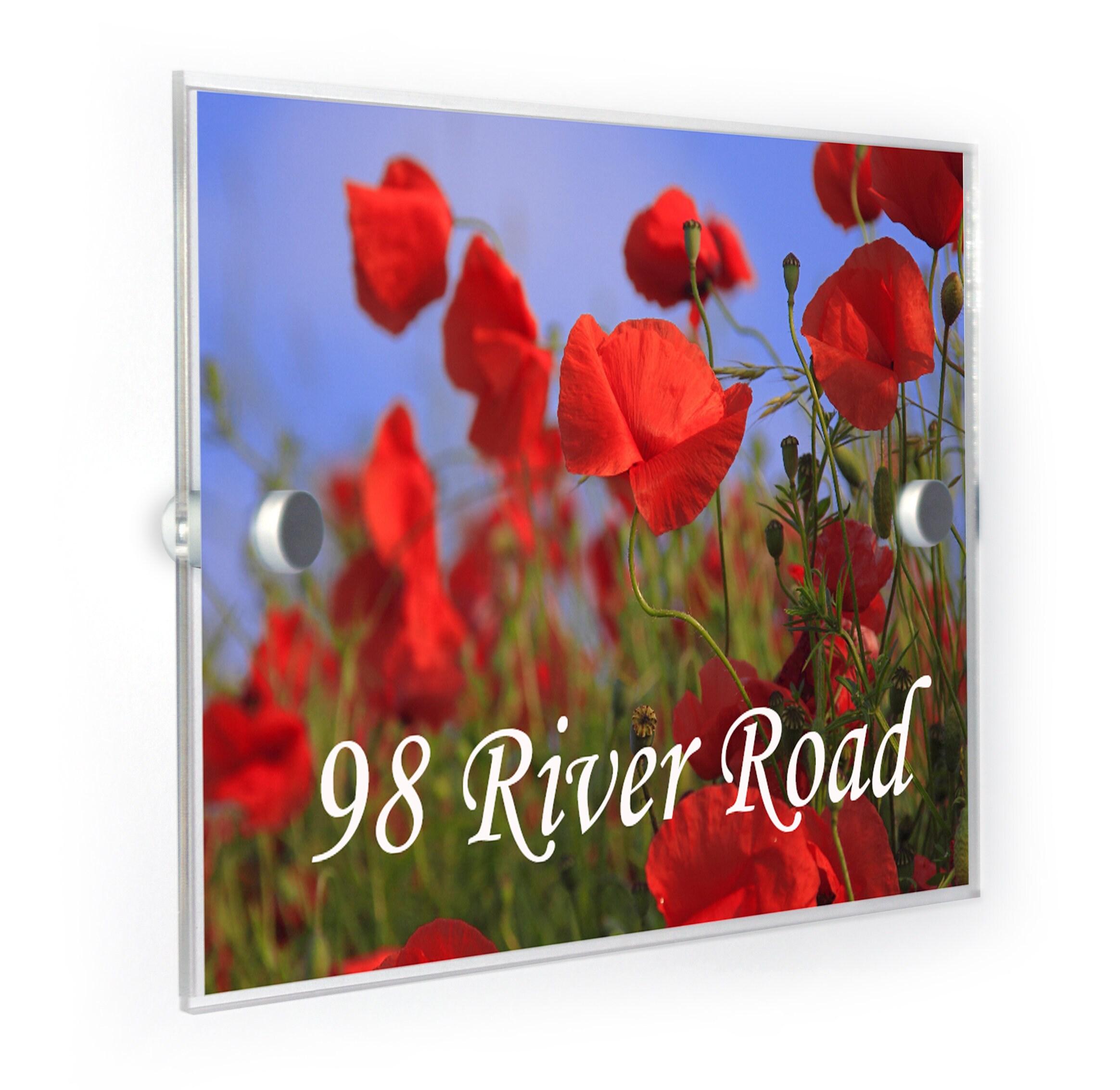 Home Décor Home & Living Poppy Field Flowering Plant Garden Countryside ...