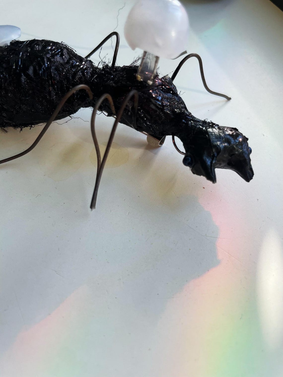 Fungal Ant Sculpture – Glow-in-the-dark Cordyceps Insect Inspired by ...