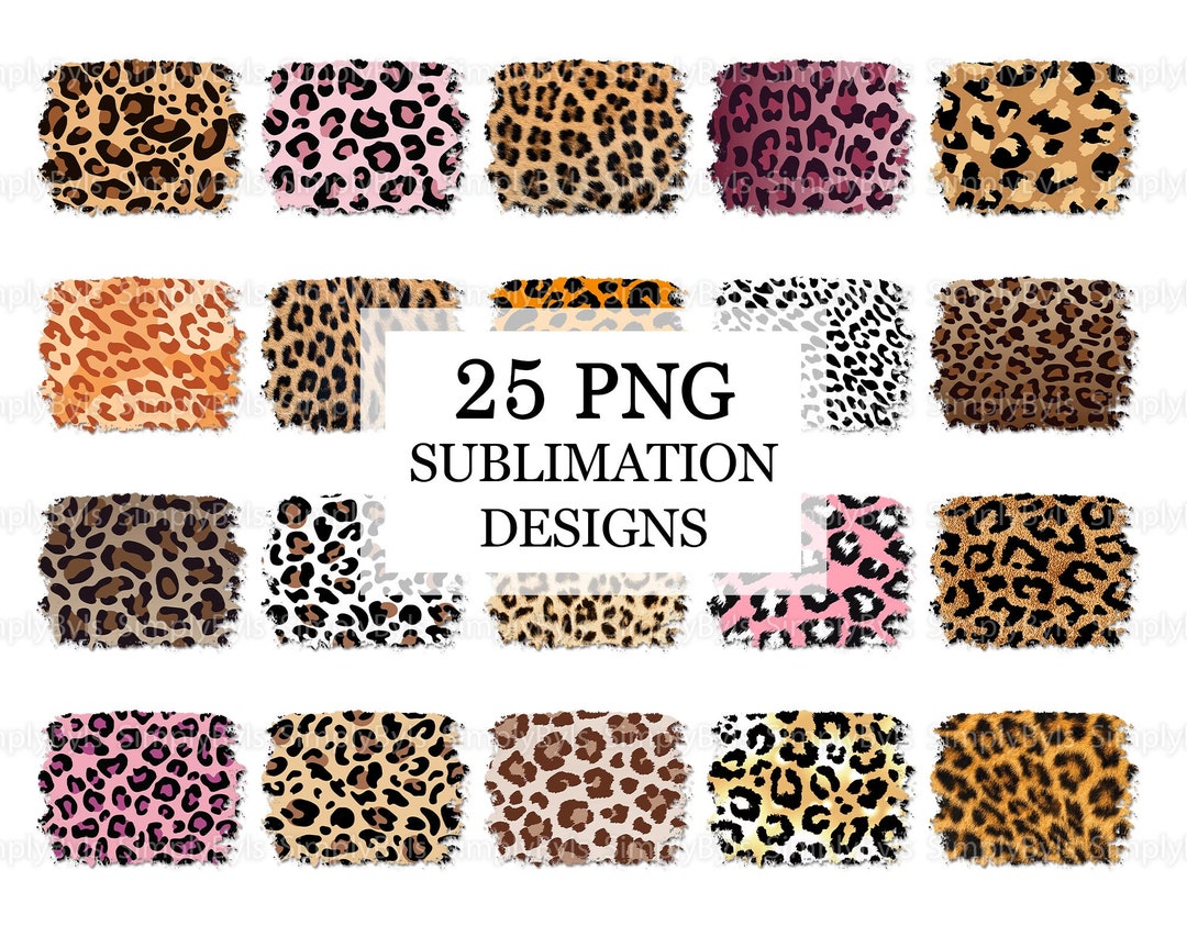 Leopard Sublimation Designs, Cheetah Background Png, Leopard ...