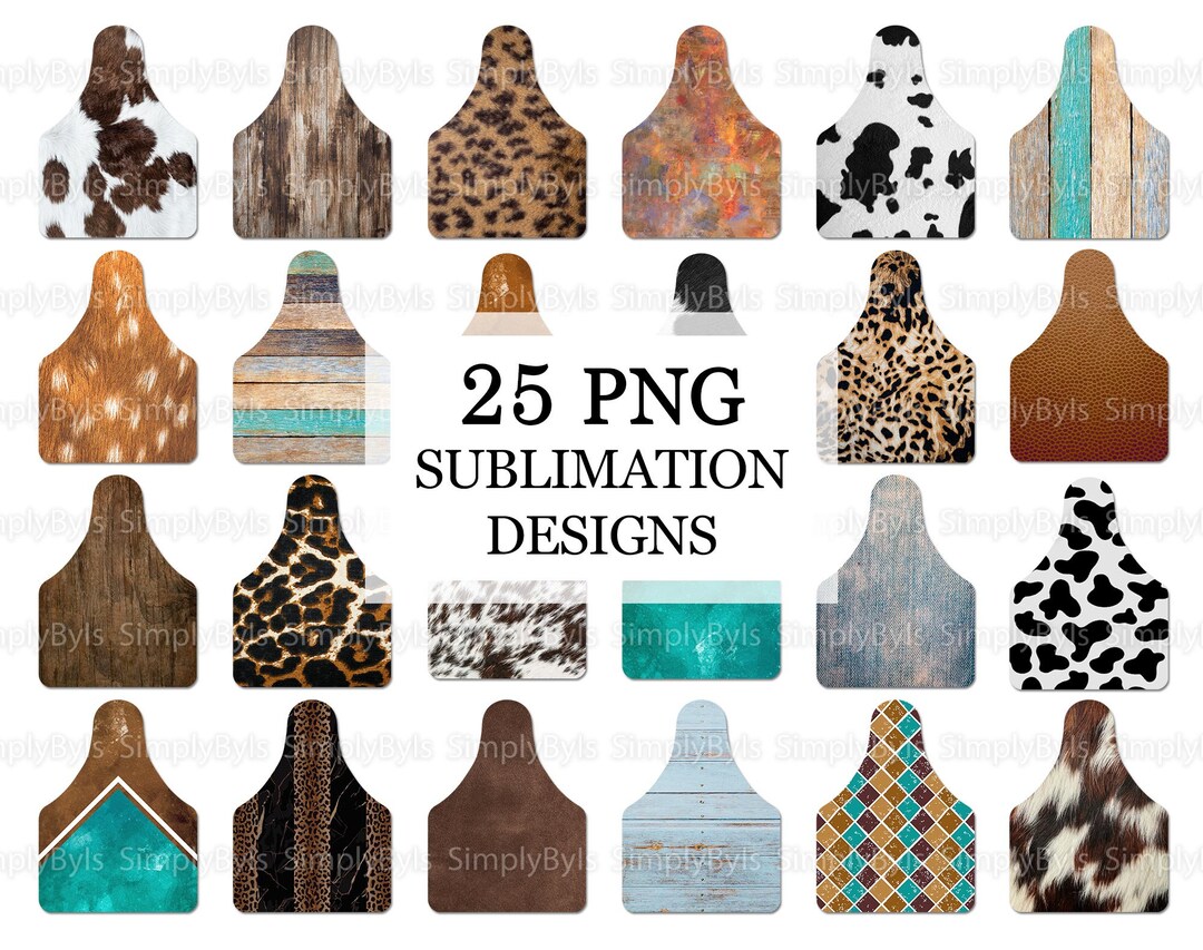 Cow Tag Png, Cow Show Tag, Western Cow Tag, Cow Tag Keyring Sublimation ...