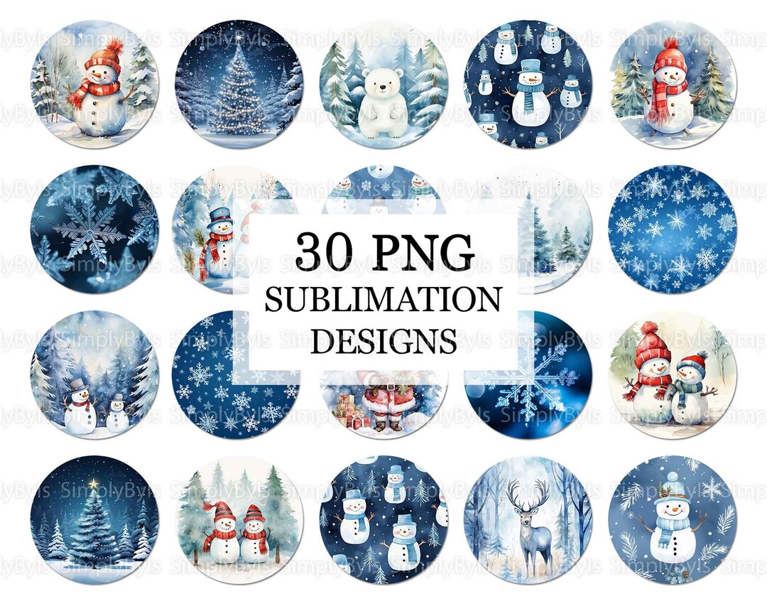 Winter Car Coaster Png, Christmas Car Coasters, Car Coaster Sublimation ...