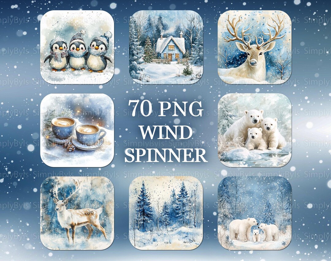 Winter Square Coaster Png, Christmas Coasters Png, Winter Coaster ...
