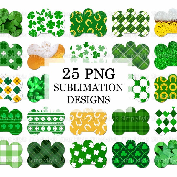 Clover Dog Tag - Etsy