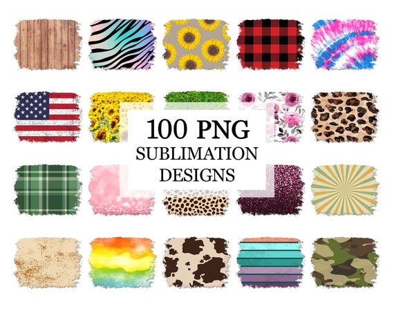 Sublimation Background Bundle Sublimation Designs Png - Etsy