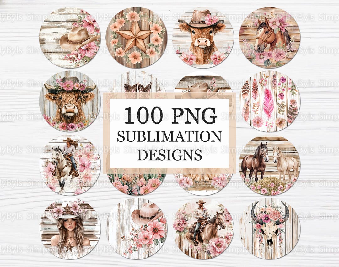 Western Car Coaster Png, Cowgirl Coaster Bundle, Pink Western Coaster ...