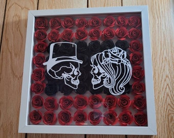 Skeleton Shadow Box | Etsy