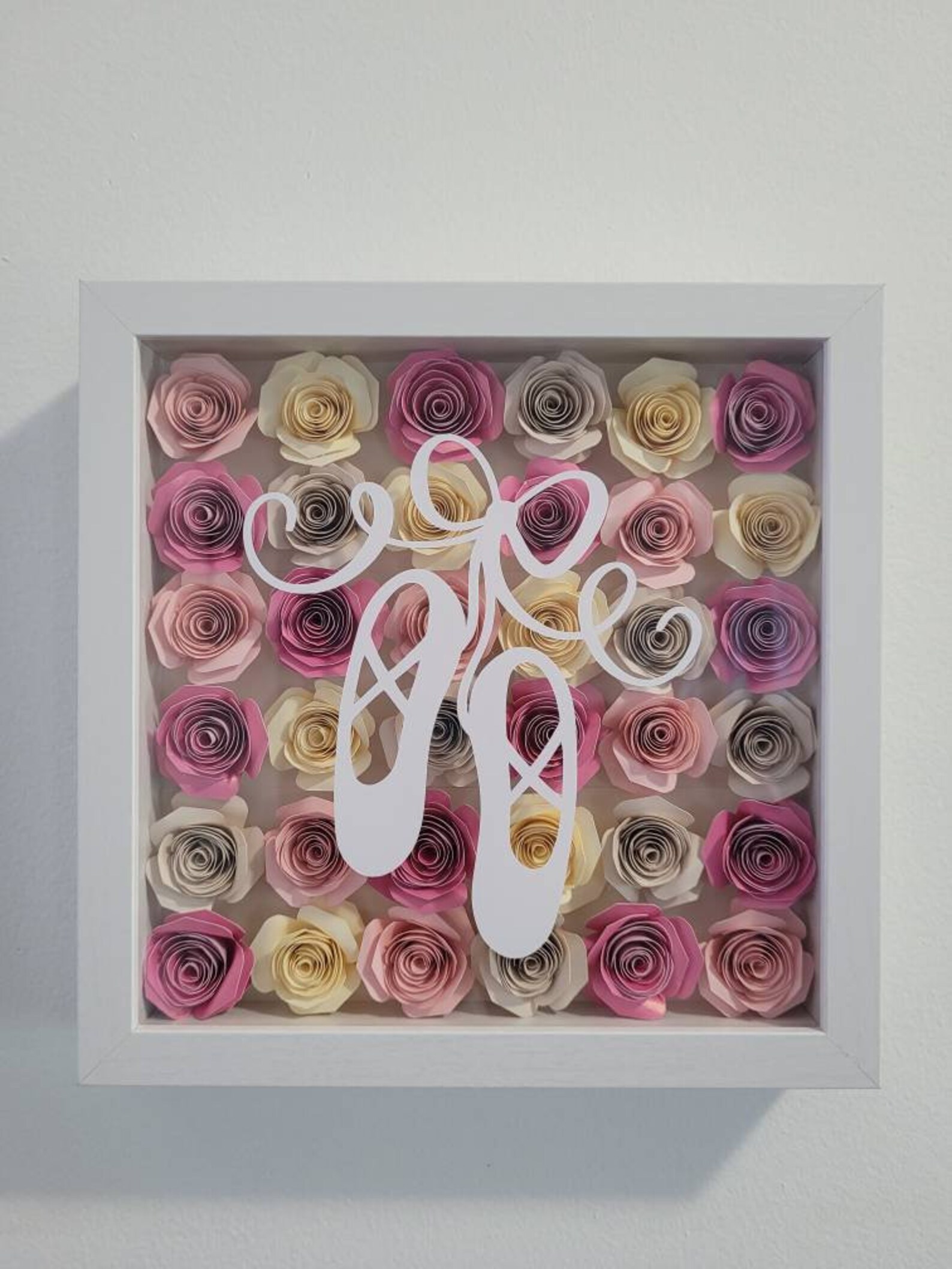 Ballet Shoes Wall Décor Ballet Frame Ballerina Shadow Box - Etsy