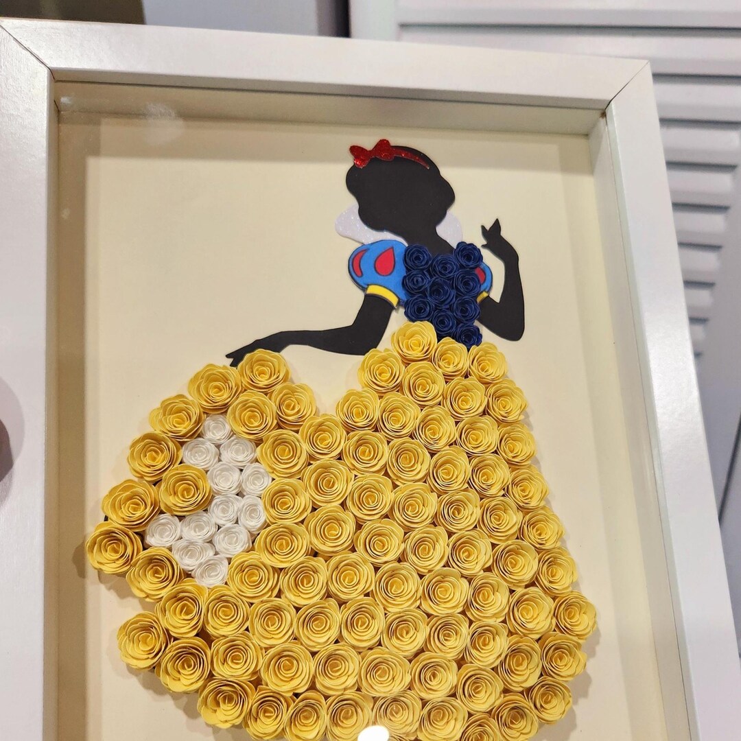 Snow White Gift Shadow Box Snow White Birthday Gift Snow White Nursery ...