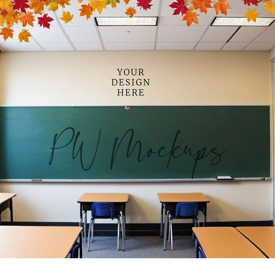 Classroom Mockup, Farmhouse Mockup, Interior Mockup, Interior Wall Art ...