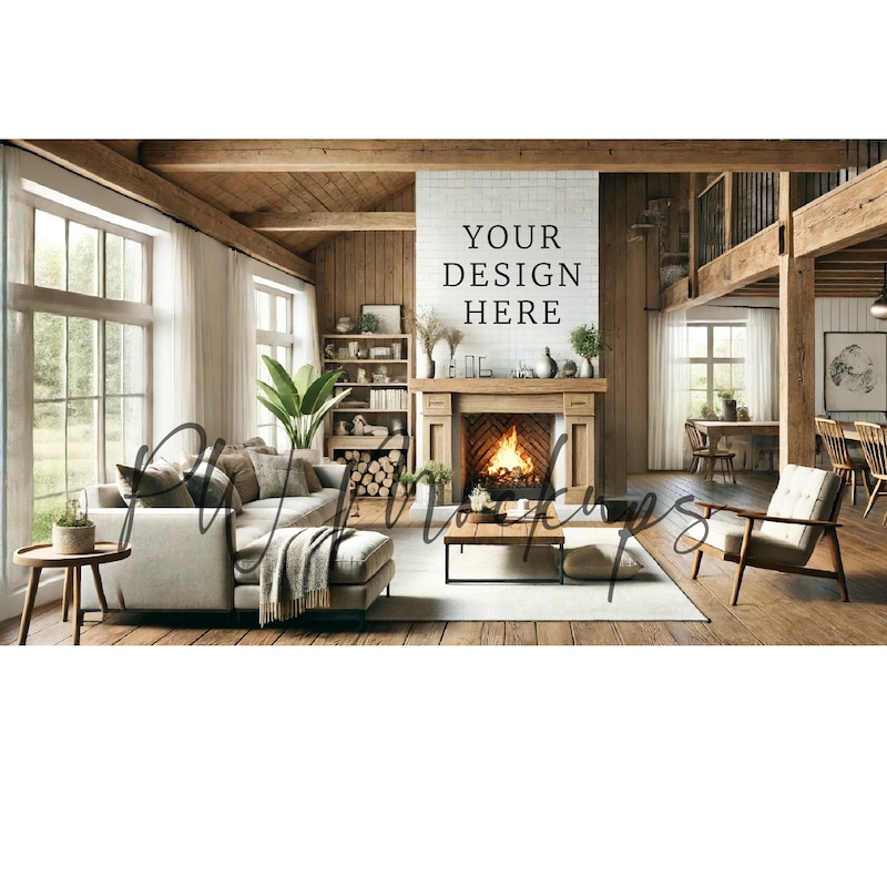 Fireplace Poster - Etsy