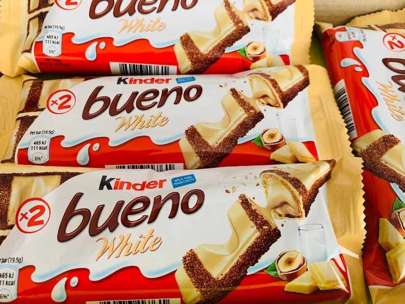 Kinder Bueno White Chocolate Gift Box - Etsy