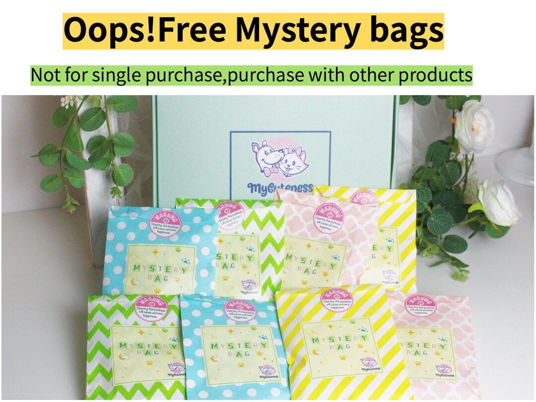 Oops Free Free Free Mystery Bag / Surprise Bag it is - Etsy