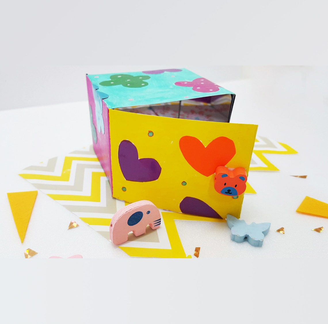 Art Kit With Mom Making Mind Box / Children Creativity Craft - Etsy UK