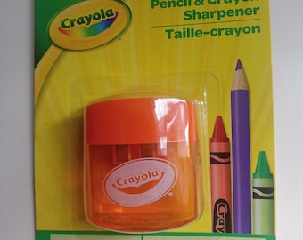 Crayola Crayon and Colored Pencil Sharpener in Hot Pink. New. - Etsy