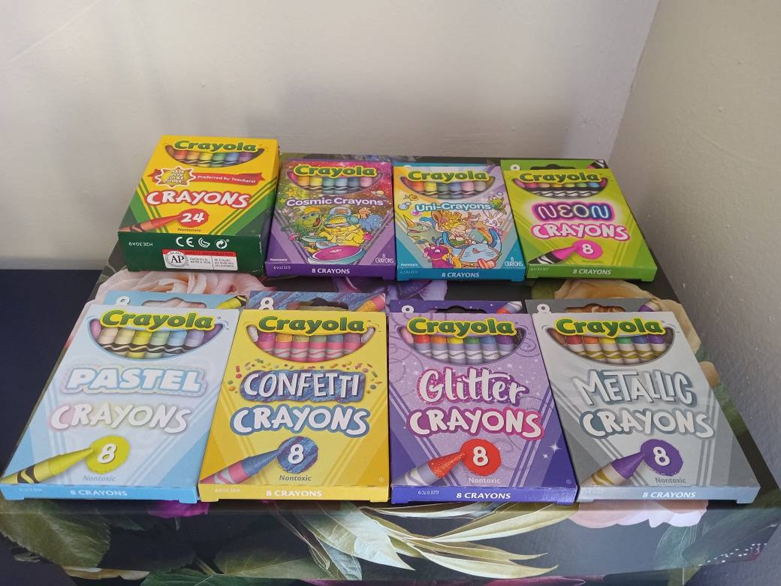 The Ultimate Coloring Collection. Non-toxic Crayons in Various Coloring ...