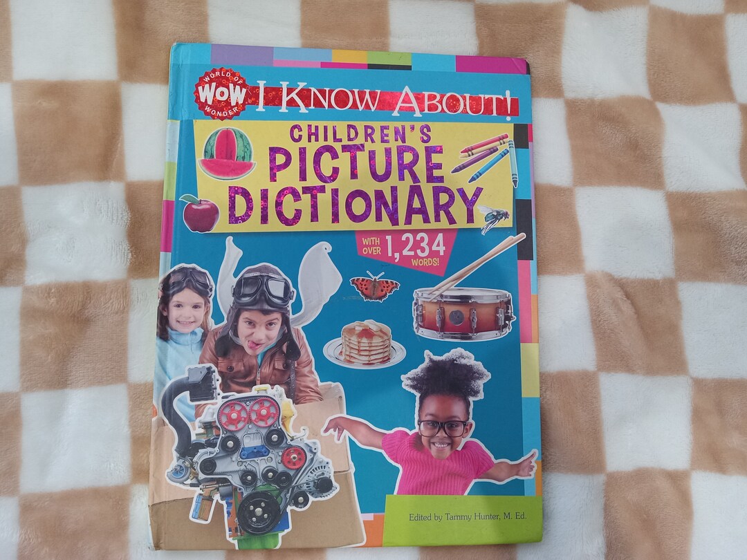 Kids Fun Dictionary Picture Book. Used Great Condition. - Etsy