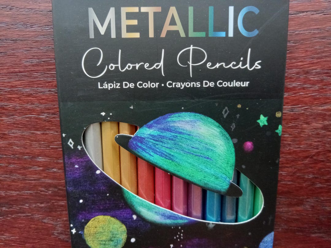 Metallic Colored Pencils. by Bazic. New. - Etsy