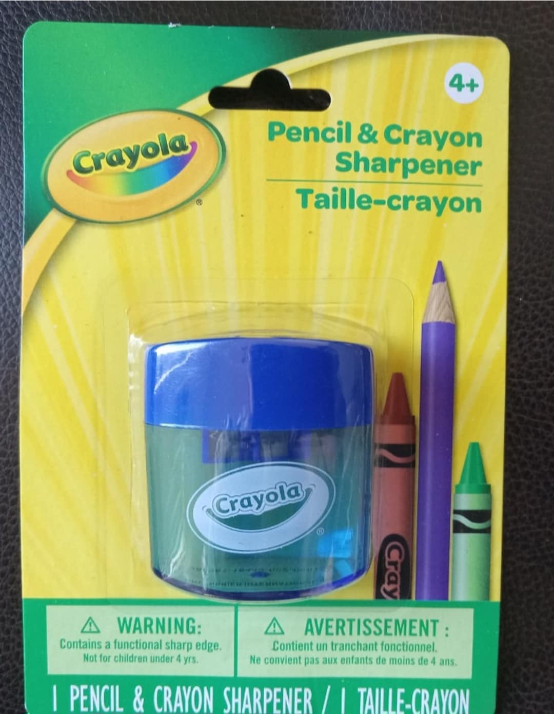 Crayola Crayon and Colored Pencil Sharpener in Blue. New. - Etsy