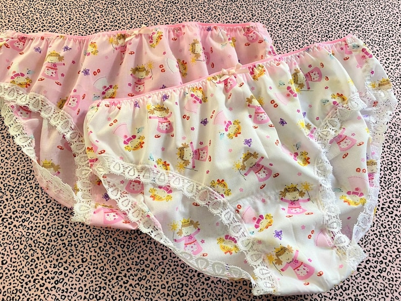 Sissy Pink Fairy Princess Panties Handmade Knickers Pretty Etsy