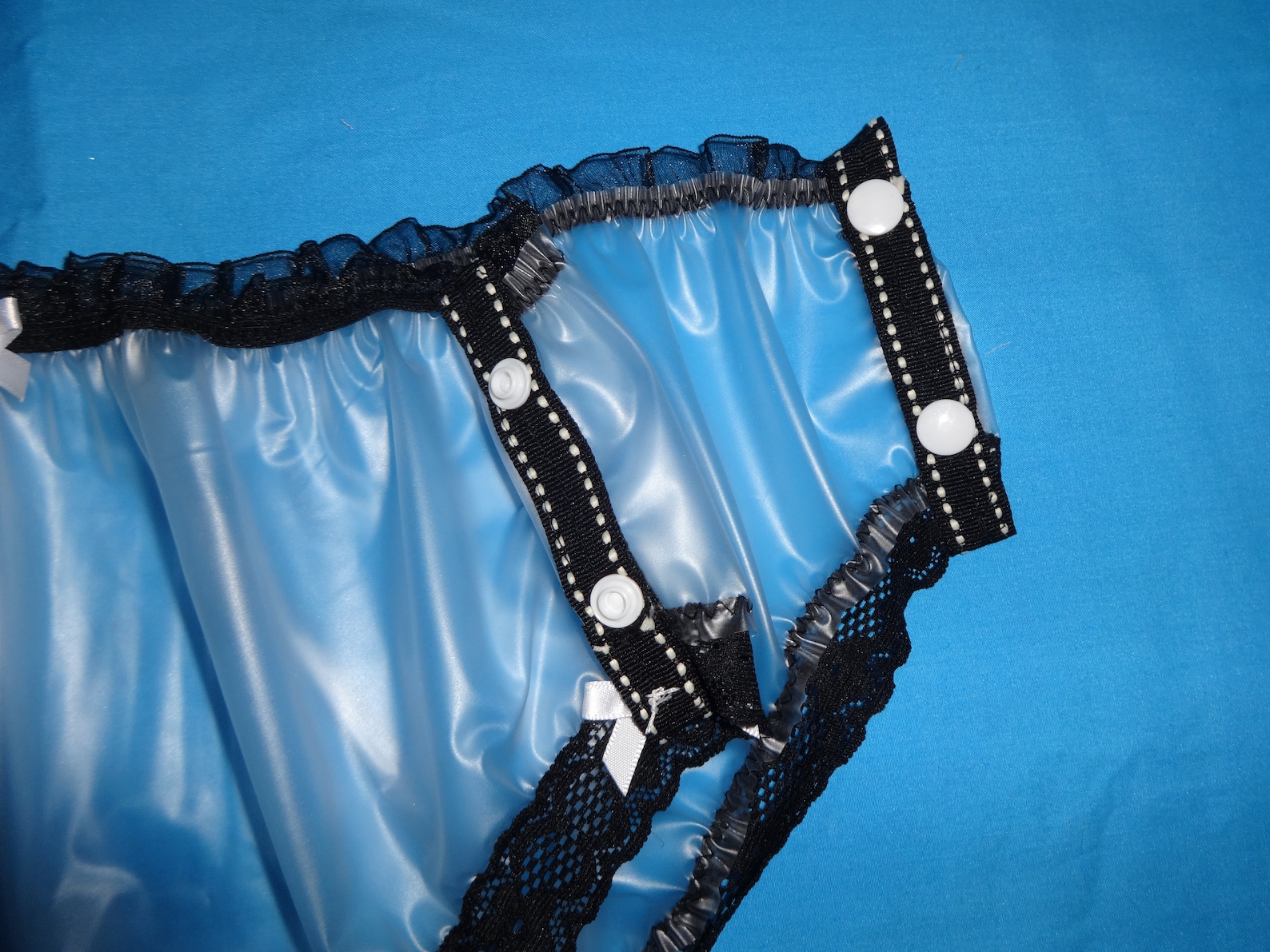 Sissy noir clair culottes en pvc culottes imperméables en | Etsy France