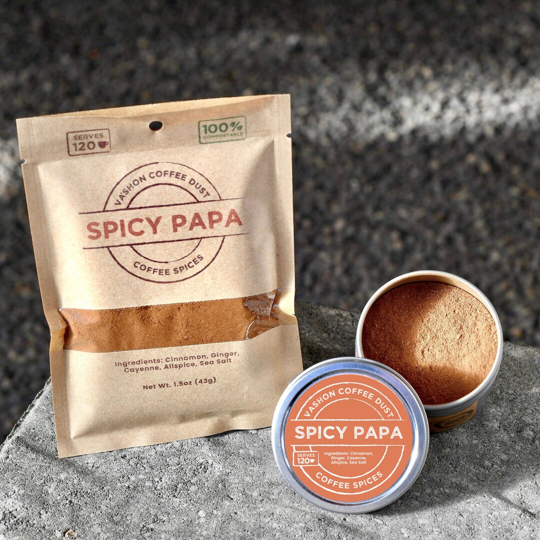 Spicy Papa Coffee Dust: Cinnamon, Ginger, Cayenne, Allspice - Etsy