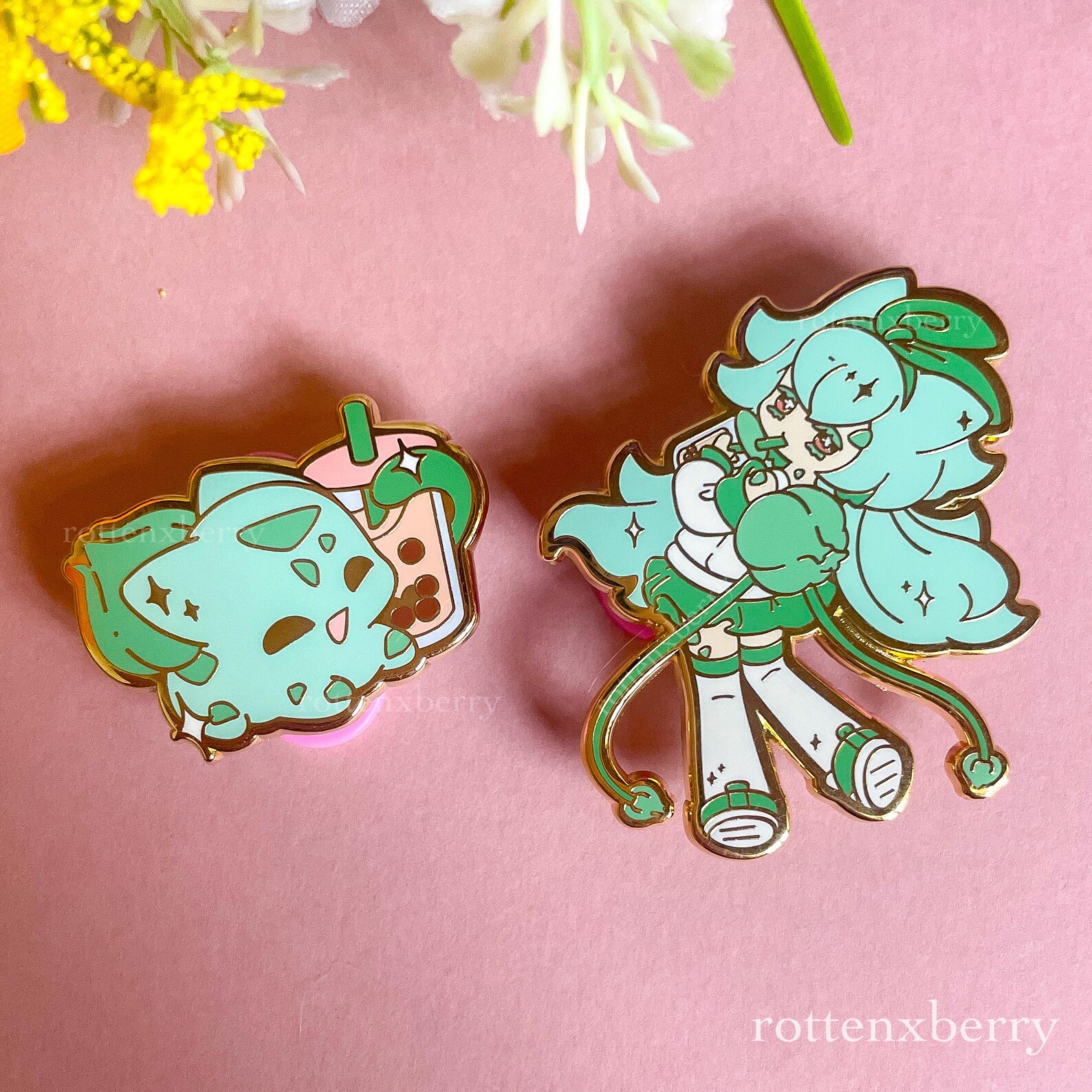 Bobasaur Hard Enamel Pin - Etsy