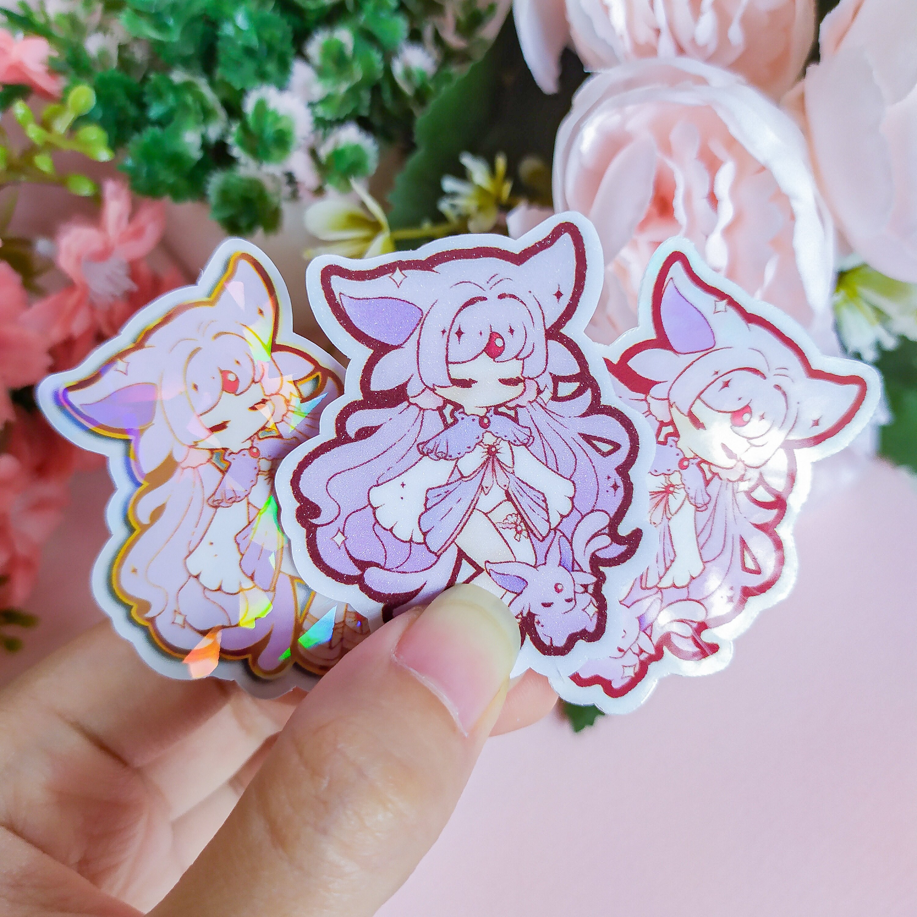 Eeveelution Stickers Espeon - Etsy